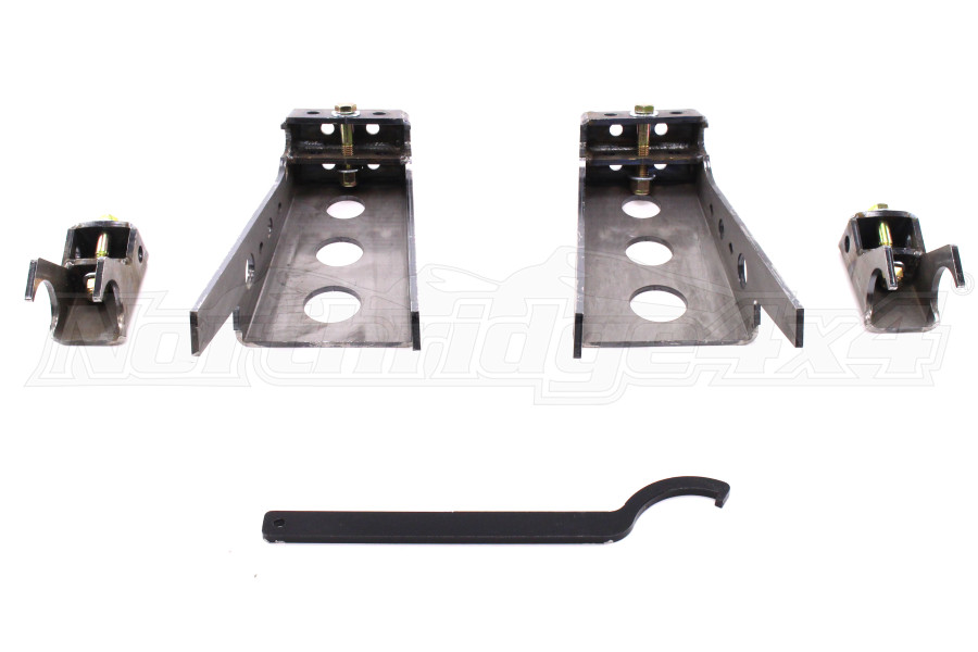 Jeep JK Rock Krawler Front Coil Over Brackets - Jeep Rubicon 2007-2018 ...
