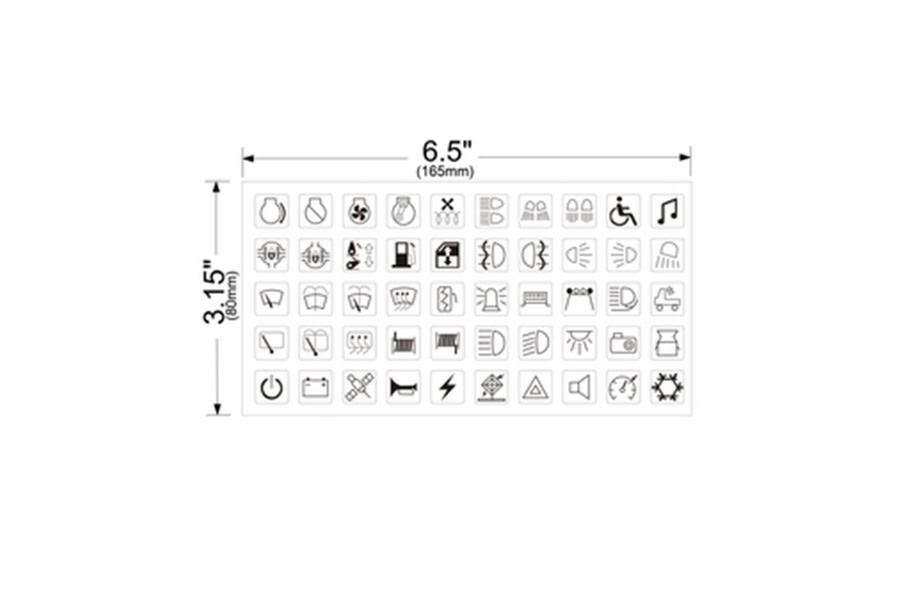 Bulldog Winch Jeep Switch Labels | 20268|Northridge4x4