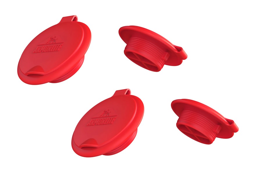 ArmorLite Drain Plug Set Red 4pcs - Ford Badlands 2021-2024 | B1021040 ...