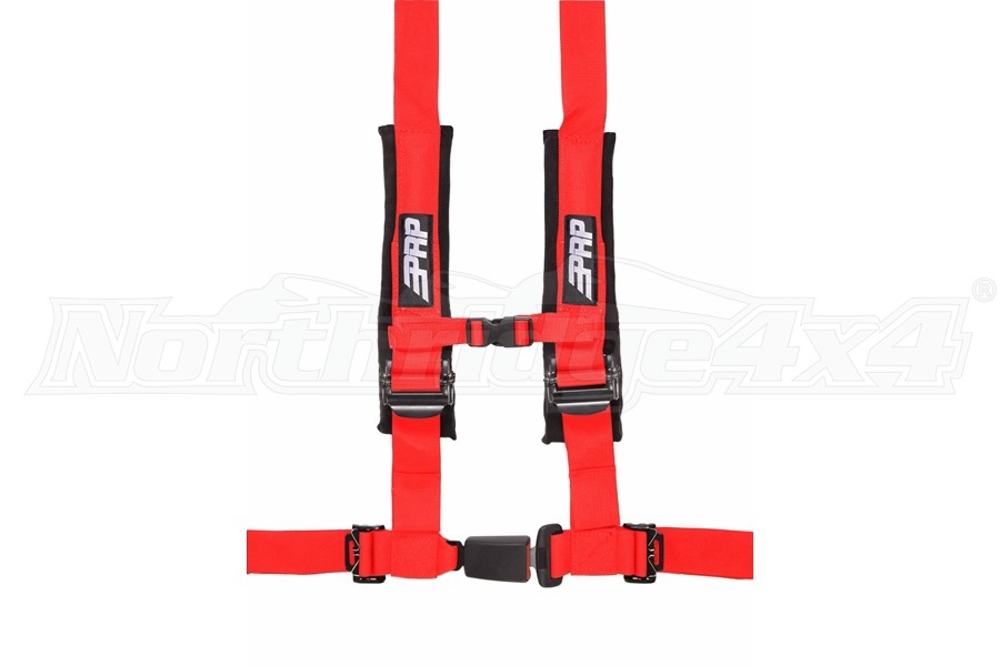 PRP 4.2 Point Harness - Red|Northridge4x4