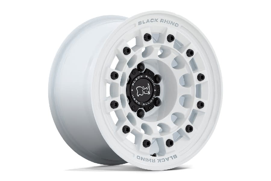 Wheel Pros Fuji Series Wheel 17x8 5x5 38mm Offset White - Jeep Rubicon ...