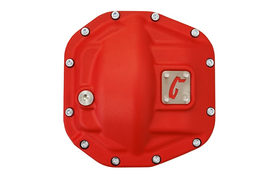 Currie Enterprises D44M220 Rear Diff Cover Red - Jeep Rubicon 2018-2025 ...