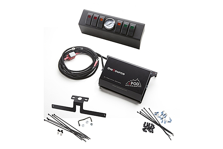 sPod 6 Switch w Air Gauge and Source System | 610-12|Northridge4x4