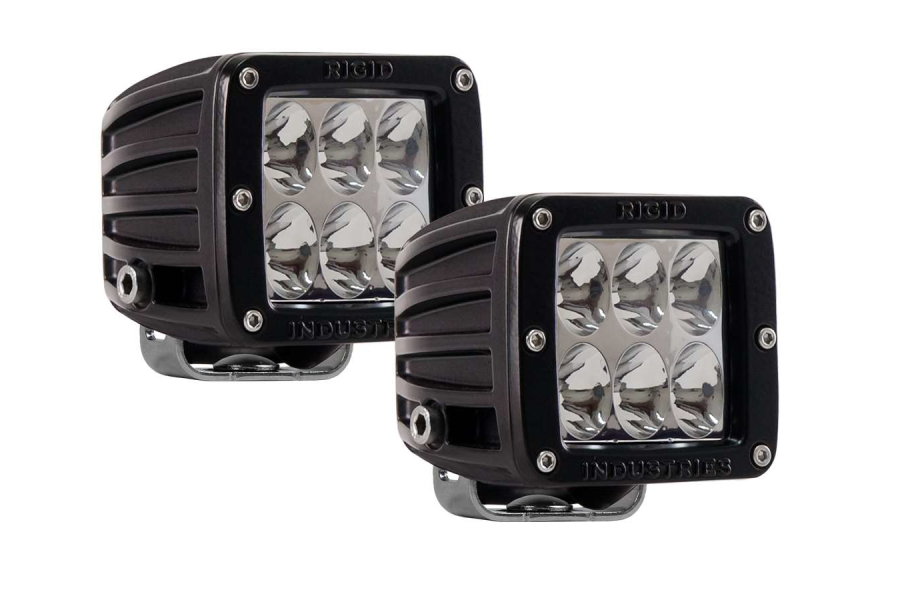 Rigid Industries Dually D2 LED Driving Lights Red Set of 2 | 50233 ...