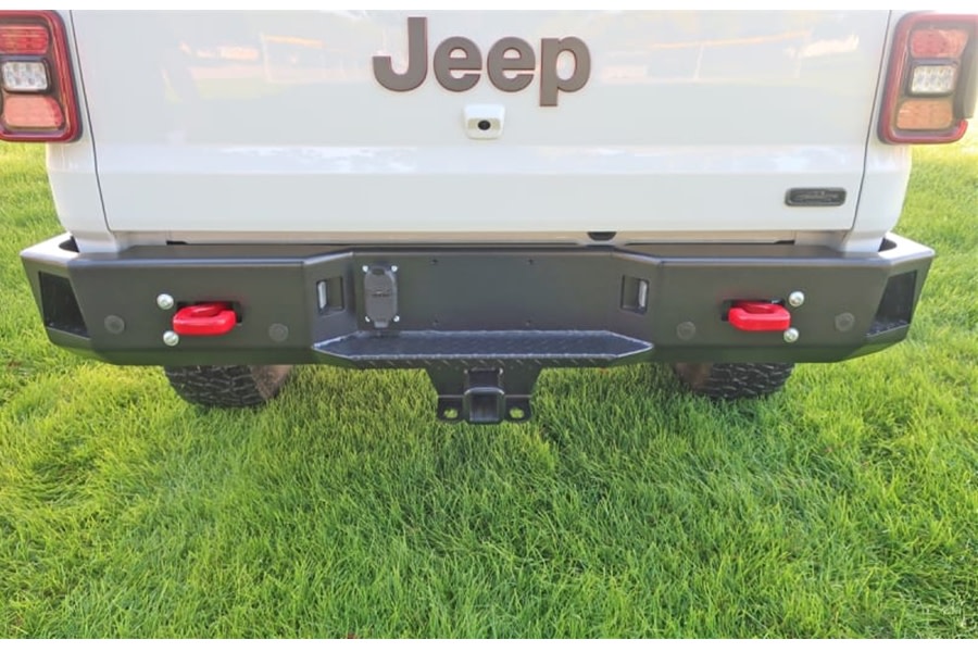 Jeep JT Rock Hard 4x4 Patriot Series Rear Aluminum Bumper - Jeep ...