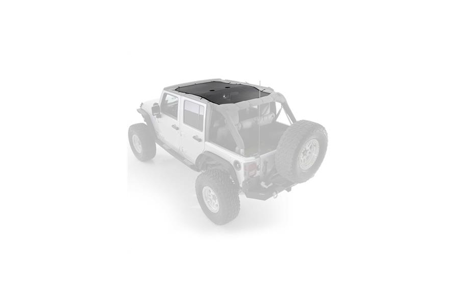 Jeep JK 4dr Smittybilt Cloak Extended Mesh Top - Jeep Unlimited Rubicon ...