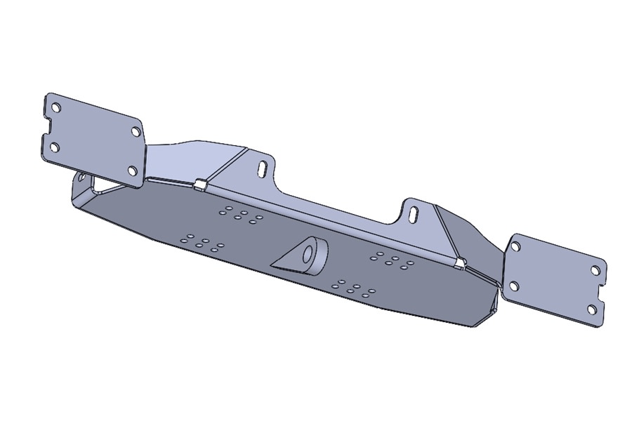Jeep JL Savvy Offroad Krawler Lite Winch Plate - Jeep Rubicon 2018-2025 ...