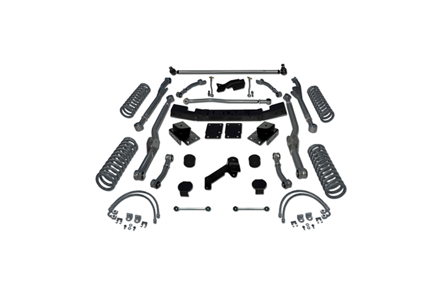 Jeep JK 4DR Rubicon Express 35in Extreme Duty Long Arm Lift Kit - Jeep ...