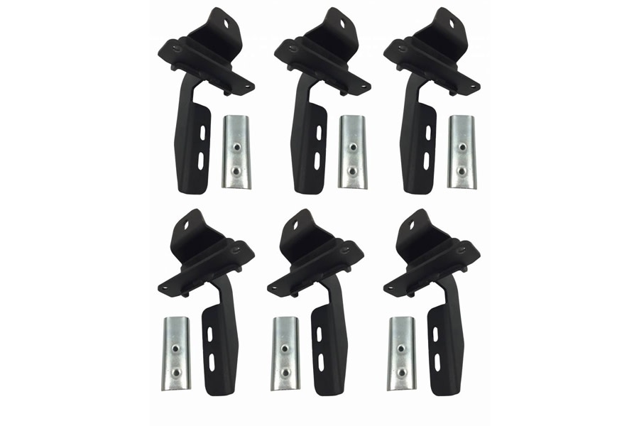 Jeep JL Go Rhino OE Xtreme Cab Length Side Step Mounting Brackets ...