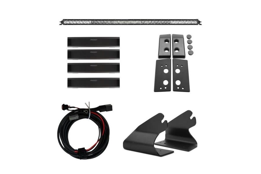 Rigid Industries Roof Line Light Kit w SR SpotFlood Combo Bar - Ford ...