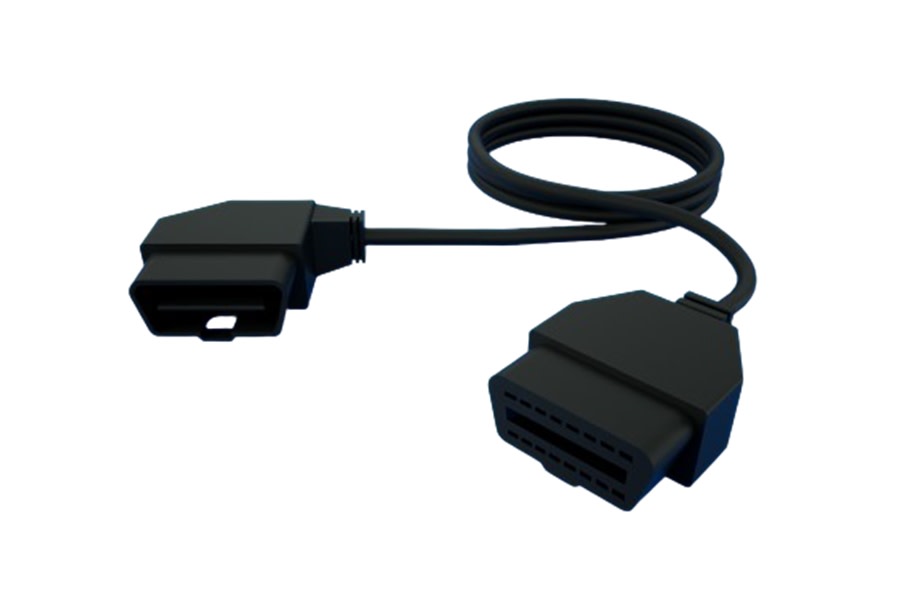 HP Tuners OBD-2 5ft Cable Extension - Right Angle|Northridge4x4
