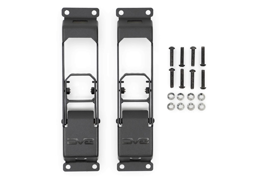 DV8 Offroad Hinge Mounted Steps - Jeep Rubicon 2007-2018 | STJL-04 ...