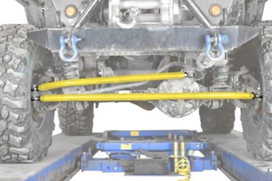 Jeep TJ Steinjager Crossover Steering Kit Lemon Peel - Jeep Rubicon ...