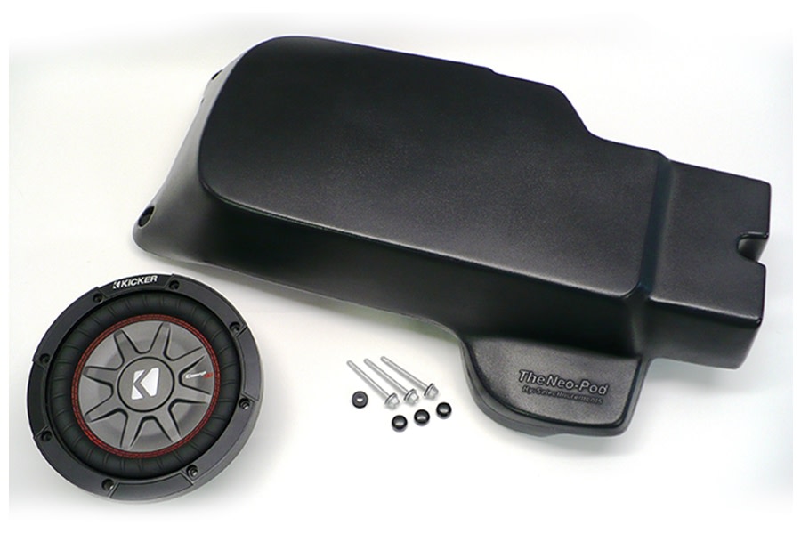 Select Increments NeoPod w Kicker Subwoofer - Jeep Rubicon 2007-2010 ...
