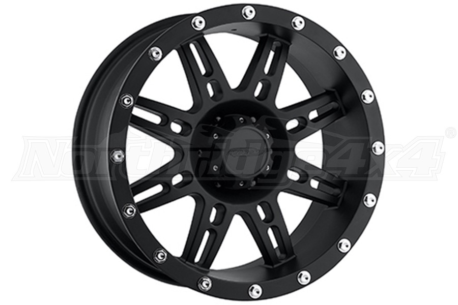 Pro Comp Series 31 Wheel Flat Black 16x8 5x5 - Jeep Rubicon 2007-2018 ...