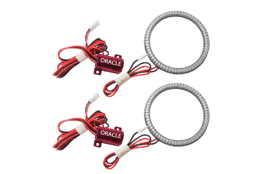 Jeep JK 2007-2017 Oracle LED Surface Mount Turn Signal Halo Kit Amber ...