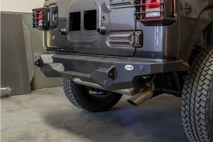 Jeep JL DV8 Offroad High Clearance Rear Bumper - Jeep Rubicon 2018-2021 ...