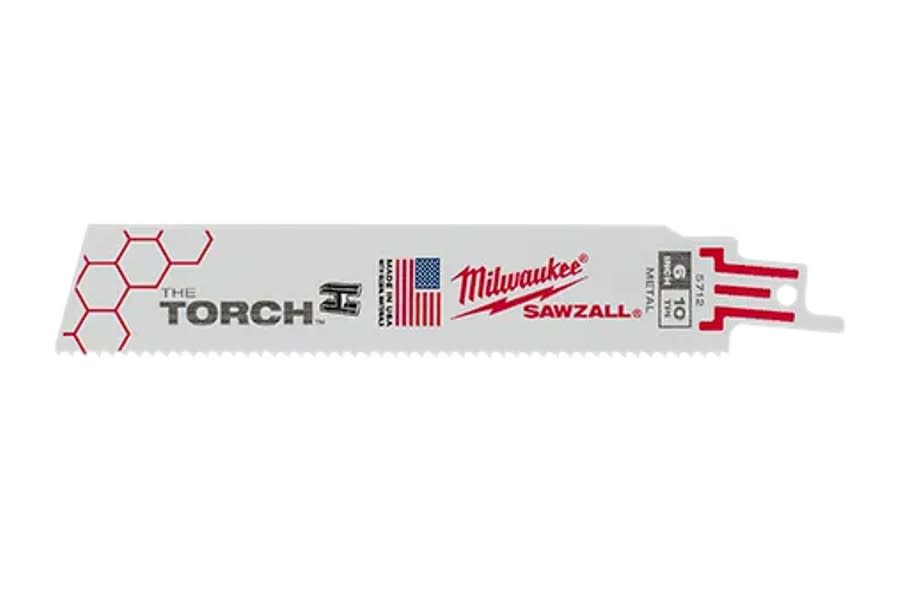 Milwaukee Tool Sawzall Torch Metal Demolition Blades 9in 5 Pack | 48-00 ...
