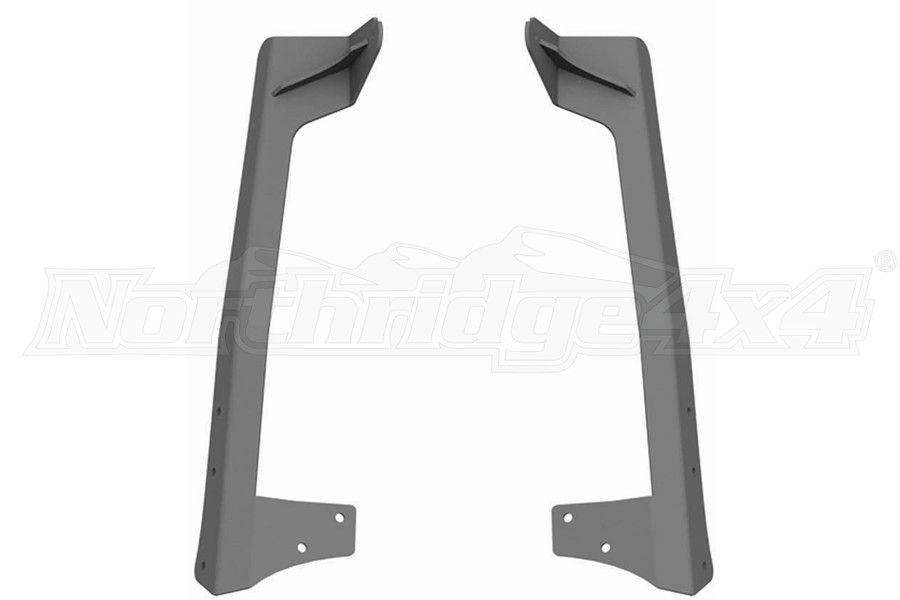 Jeep JK Road Armor Defender 50in Windshield Light Mount Texture Black ...