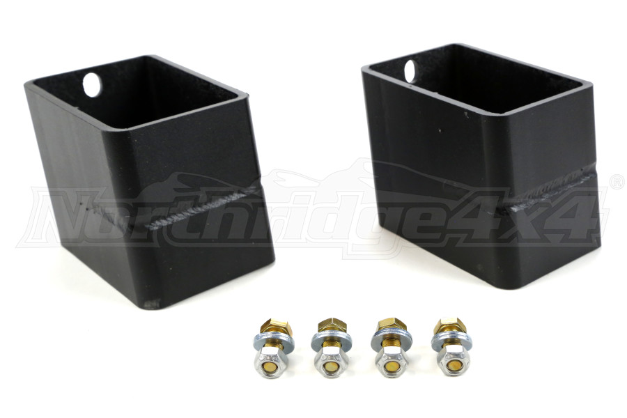 Jeep JK EVO Manufacturing Rear Bump Stop Kit 4in - Jeep Rubicon 2007 ...