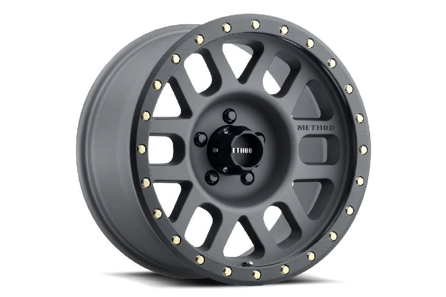 Method Race Wheels 309 Series Grid Wheel 17x85 5x5 Titanium w Matte ...