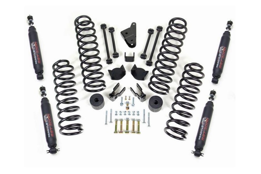 Jeep JK ReadyLift Suspension 4in Coil Spring Lift Kit w SST3000 Shocks ...