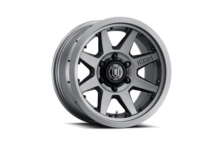 Icon Vehicle Dynamics Rebound Pro Titanium 17x8.5 5x5|Northridge4x4