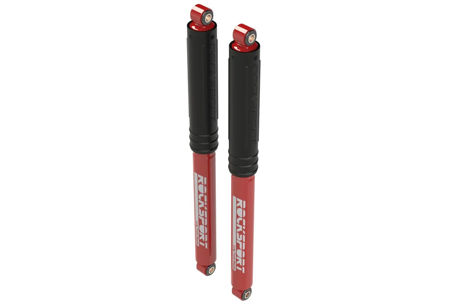 Jeep JT MetalCloak RockSport RED Long Travel Rear Shock Pair - Jeep ...