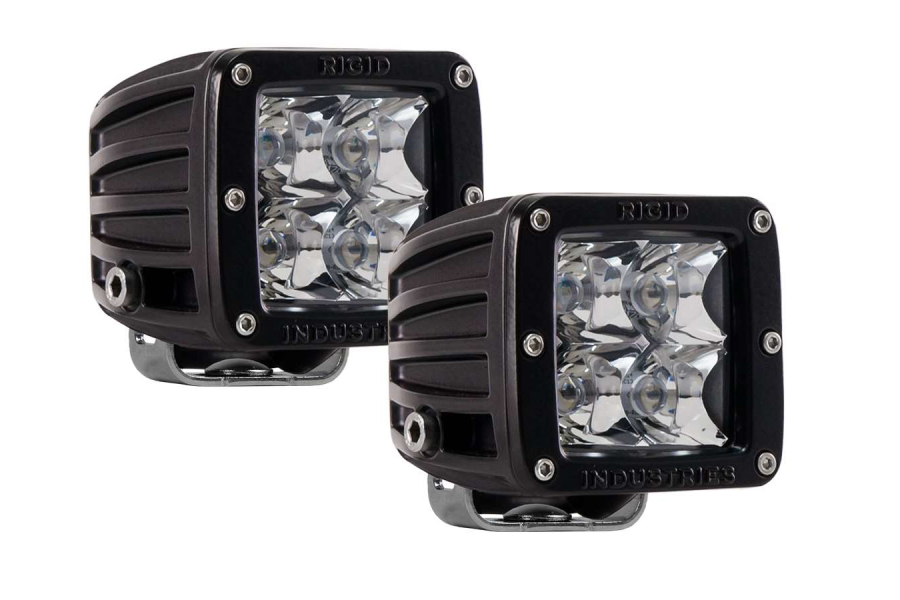 Rigid Industries Dually LED Lights Spot Light Blue Pair | 20224 ...