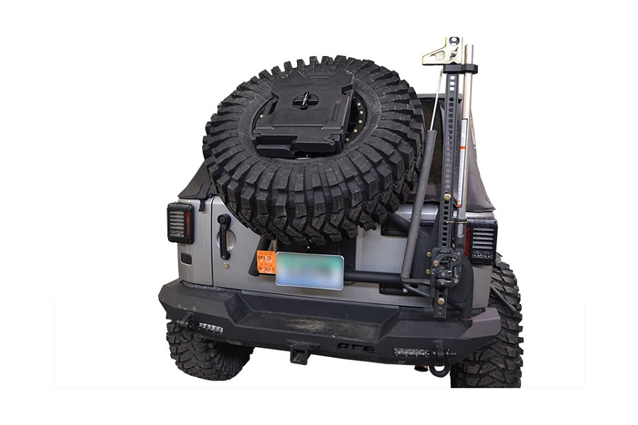 Jeep JK ACE Engineering Spare Tire Rotopax Mount - Jeep Rubicon 2007 ...