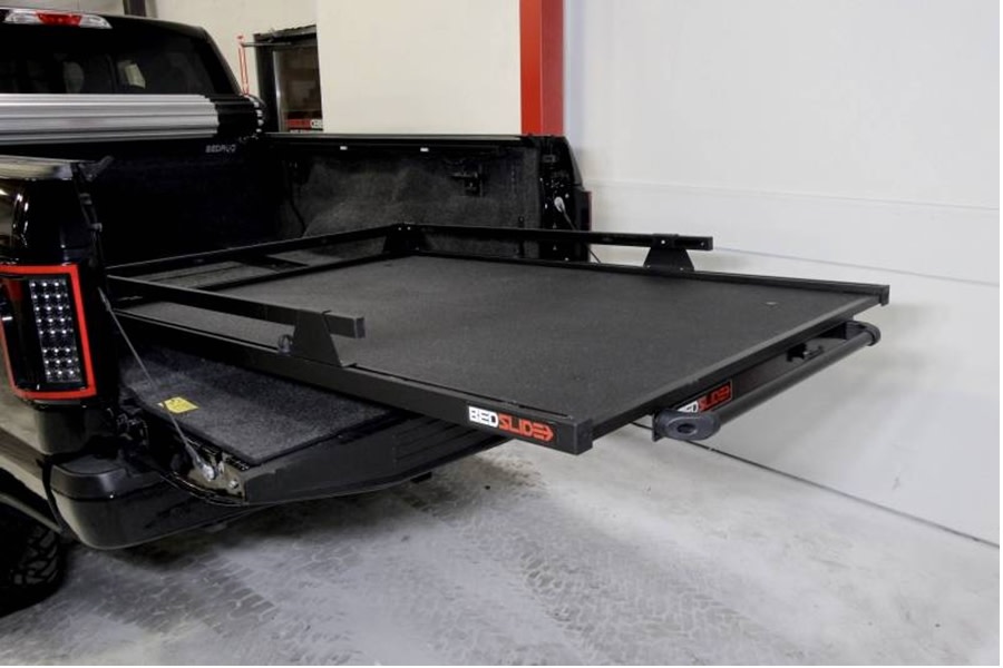 BedSlide 1000 Classic Cargo Slide System 63in x 47in Black | 10-6347 ...