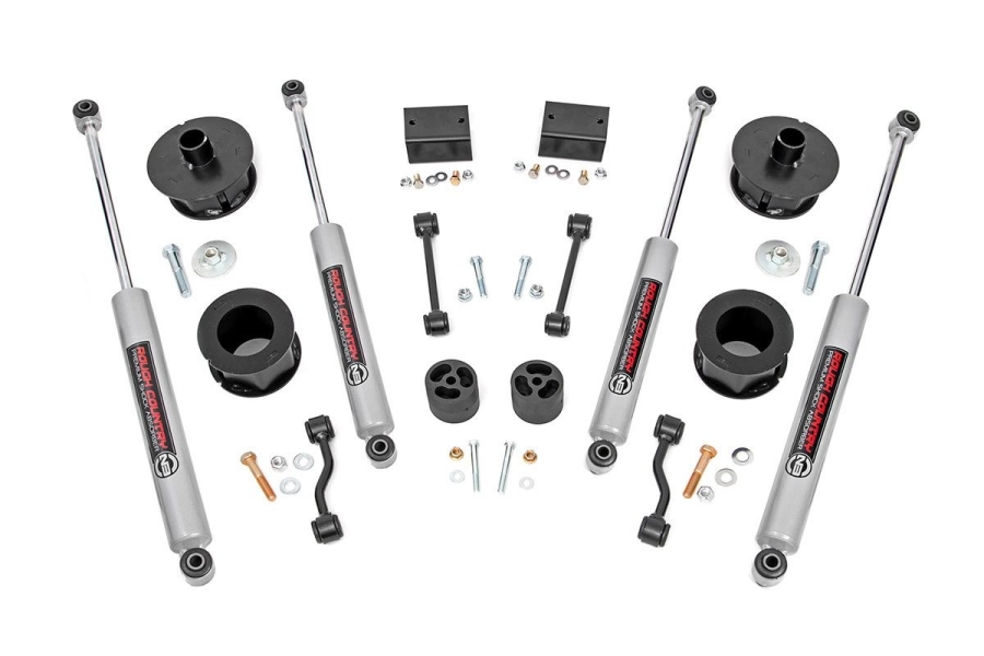 Rough Country 2.5in Suspension Lift Kit w/Premium N3 Shocks|Northridge4x4