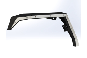 Jeep JK Artec Industries Nighthawk Rock Guards for Front Fenders - Jeep ...