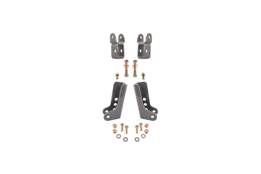 Jeep JL Synergy Manufacturing Front Rear Lower Shock Relocation Kit ...