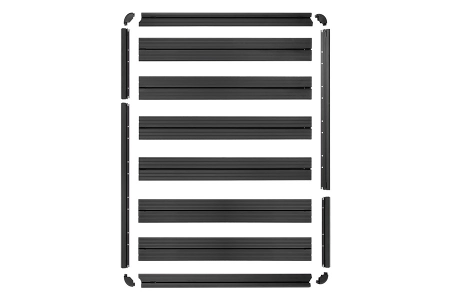 RIVAL Aluminum Modular Roof Rack - Jeep Unlimited Rubicon 2018-2025 ...