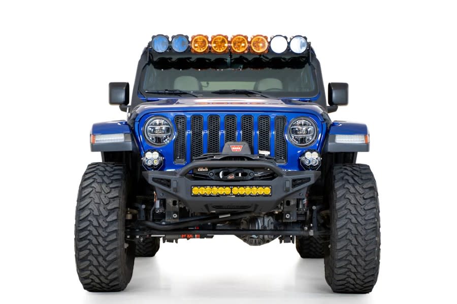 Addictive Desert Designs Rock Fighter Front Bumper - Jeep Rubicon 2018 ...