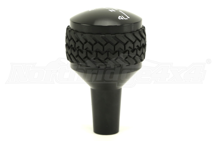 Drake Off Road 4WD Shift Knob Black Finish - Jeep Rubicon 2007-2018 ...