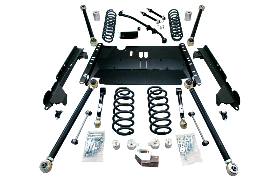 Jeep LJ Teraflex 3in Enduro LCG Long Arm Suspension System No Shocks ...