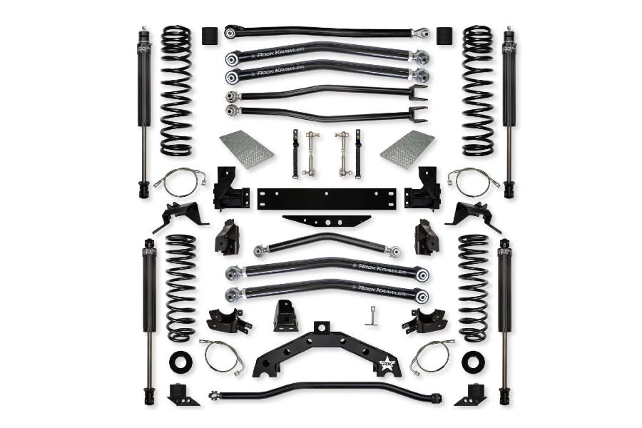 Jeep JK 2dr Rock Krawler 35 AdventureX Long Arm Stage 1 RRD Shocks ...