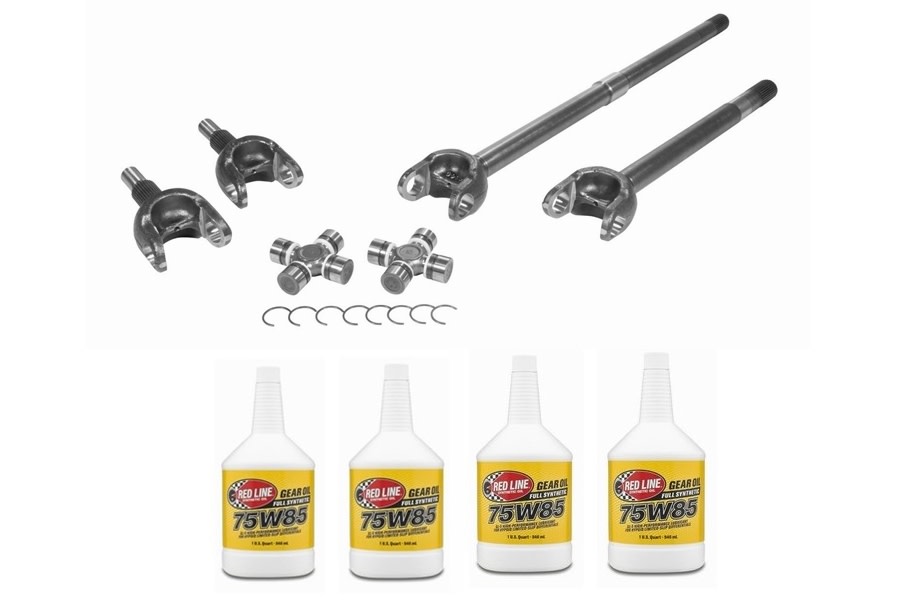 Yukon D44 Front Axle Kit w Gear Oil Package - Jeep Unlimited Rubicon ...