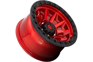 Fuel Offroad Covert D695 Series Wheel 17x9 5x5 Candy Red - Jeep Rubicon ...