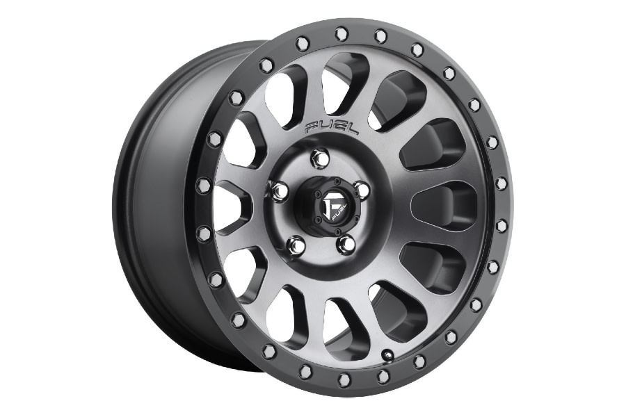 Fuel Offroad Vector D601 Series Wheel 17x9 5x5 Matte Gunmetal - Jeep ...
